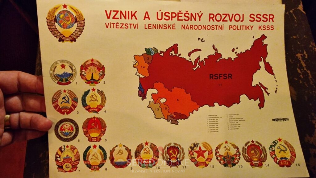 Sovietsky zväz ZSSR - Союз Советских Социалистических Республик - Sereď ...